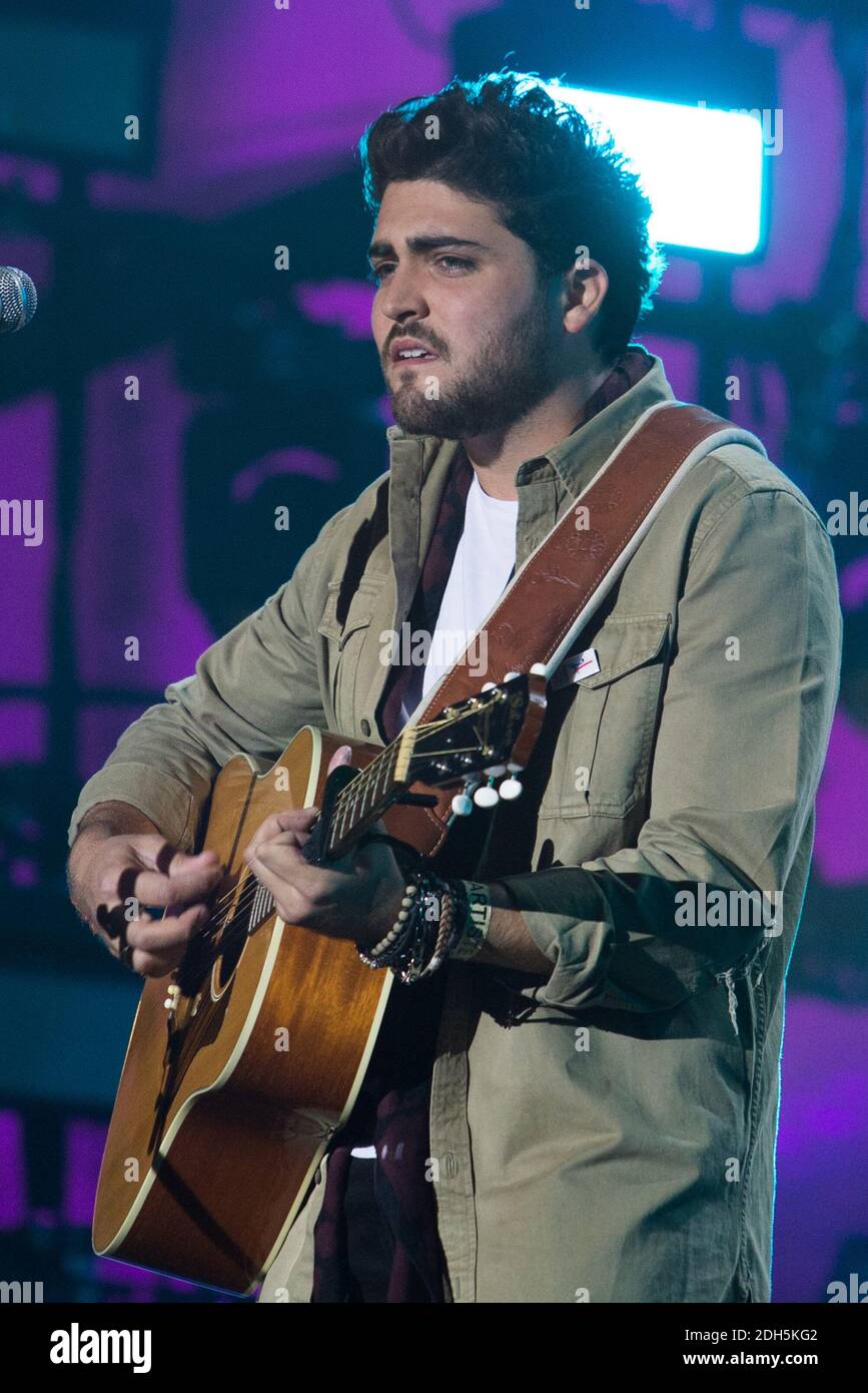 Tibz at concert after the attribution wednesday of the Olympic Games of ...