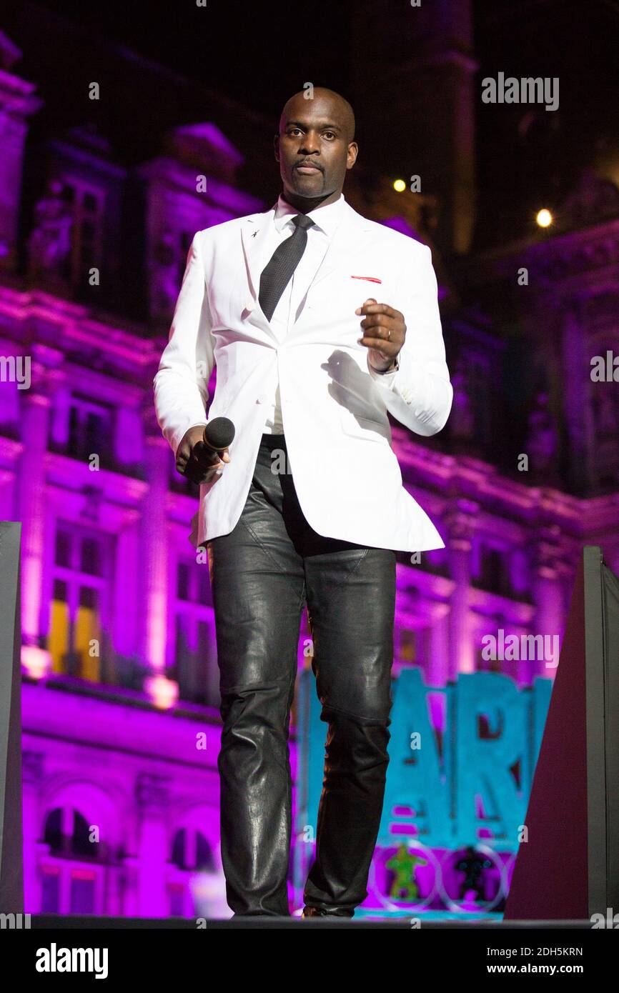 Pascal Gentil at concert after the attribution wednesday of the Olympic ...