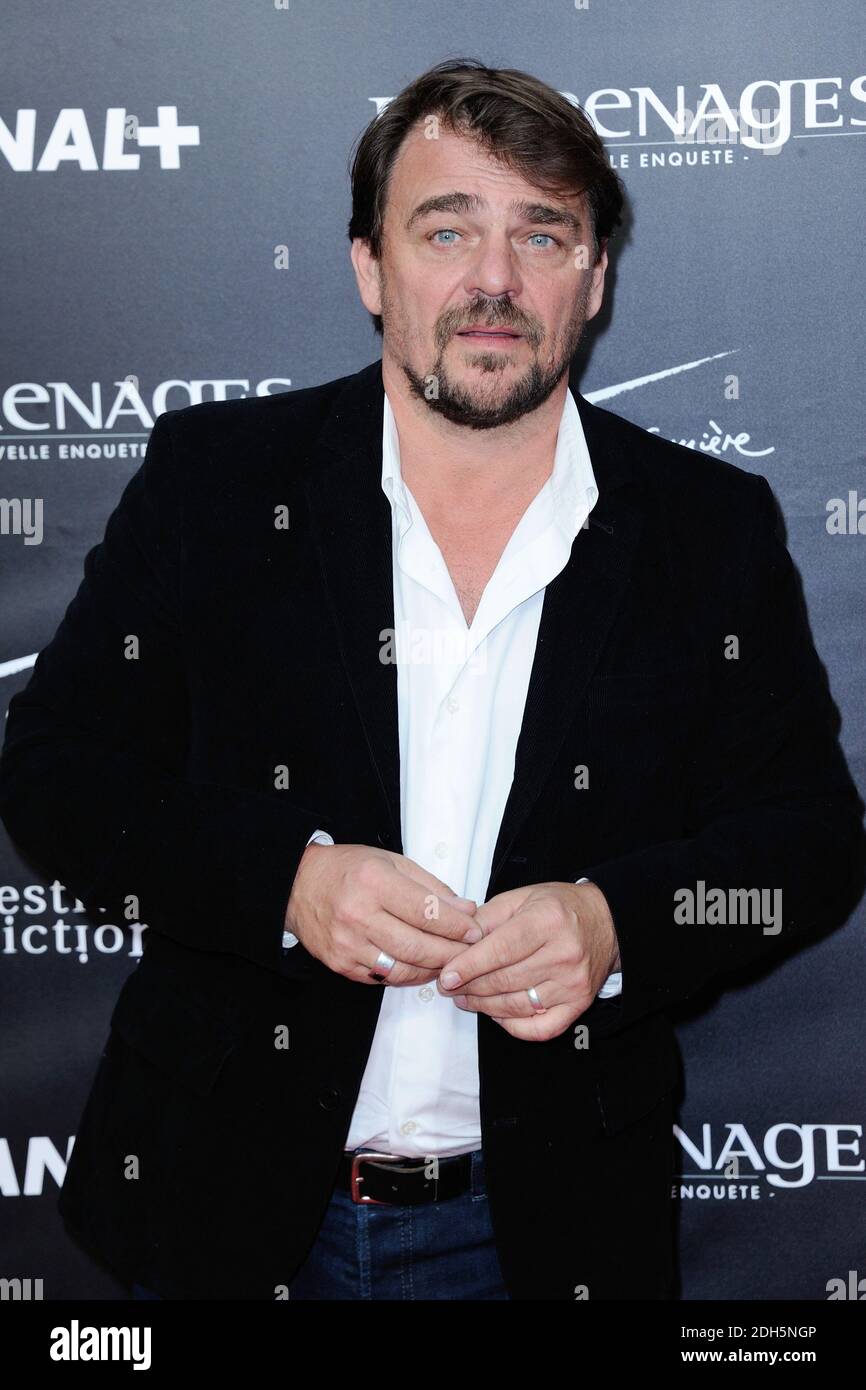 Thierry Godard assiste a un photocall pour la serie Engrenages lors du ...