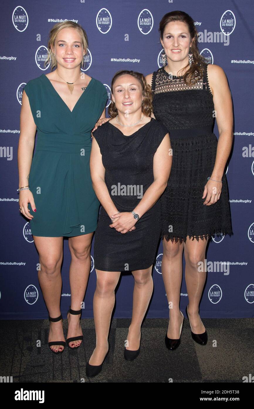 Romane Menager, Gaelle Mignot, Lenaig Corson - La 14ème Nuit du Rugby ...