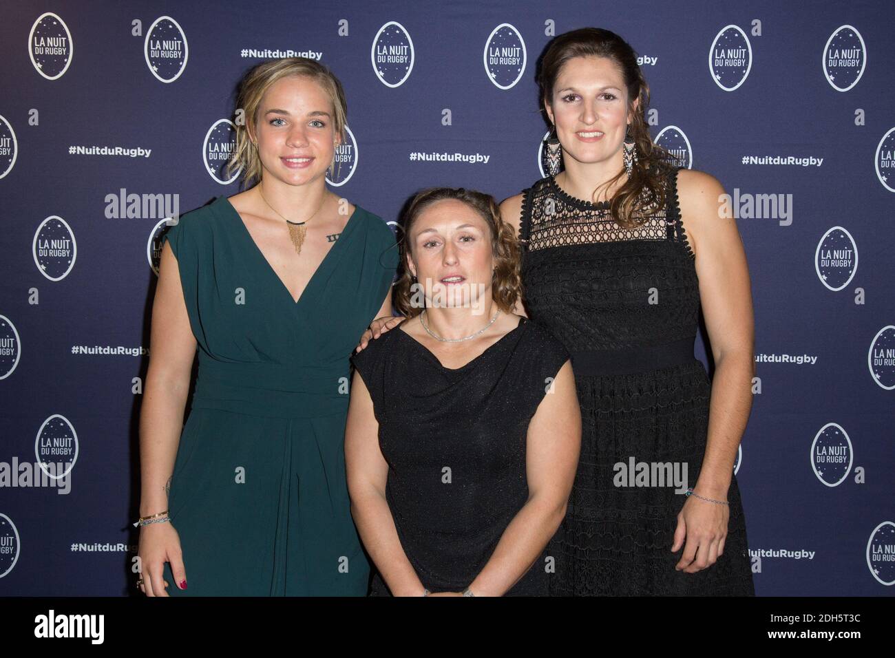 Romane Menager, Gaelle Mignot, Lenaig Corson - La 14ème Nuit du Rugby ...