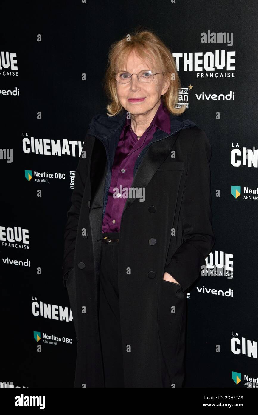 Bulle Ogier assiste a la premiere de Happy End a la cinematheque de ...