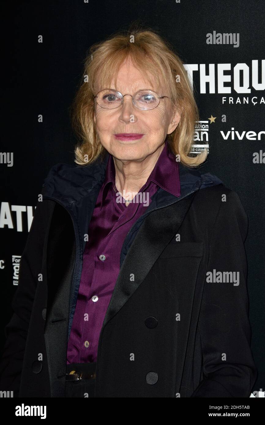 Bulle Ogier assiste a la premiere de Happy End a la cinematheque de ...