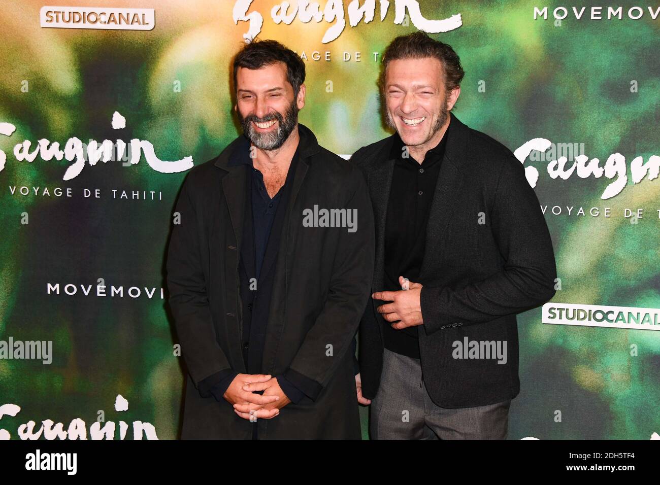 Edouard Deluc and Vincent Cassel attend the Gauguin, voyage de Tahiti ...