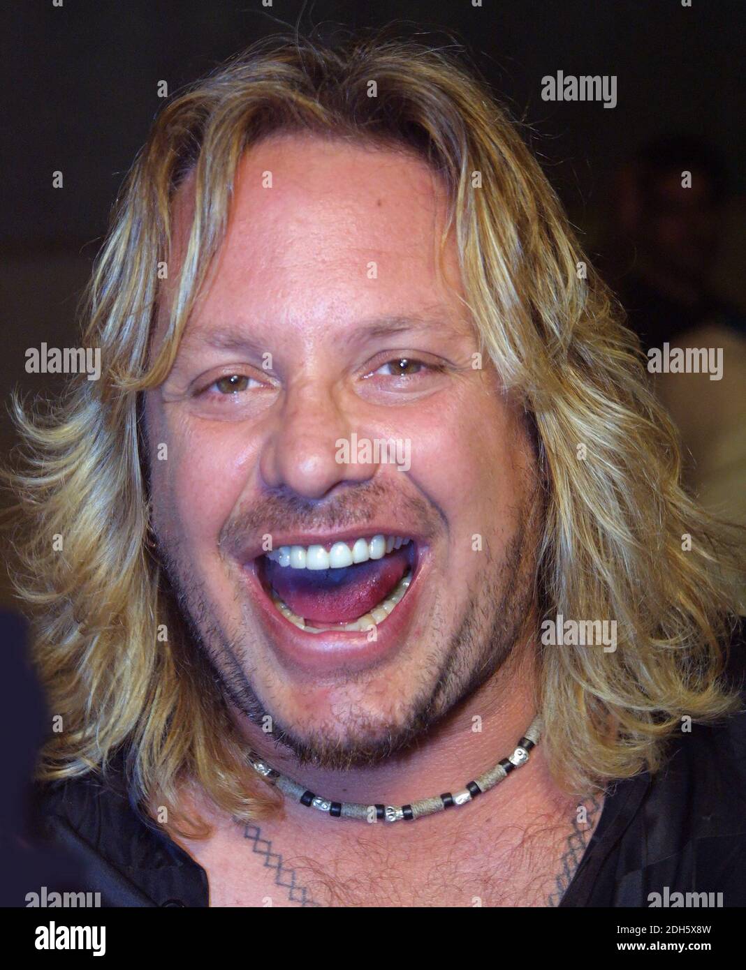 Miami Beach, FL 8-9-2001 Vince Neal (lead singer, Motley Crue) at Rumi ...