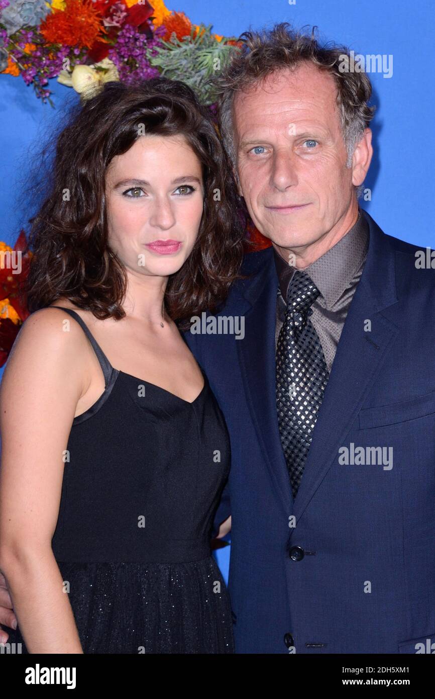 Pauline Cheviller and Charles Berling assistent au Gala de l'Opera ...