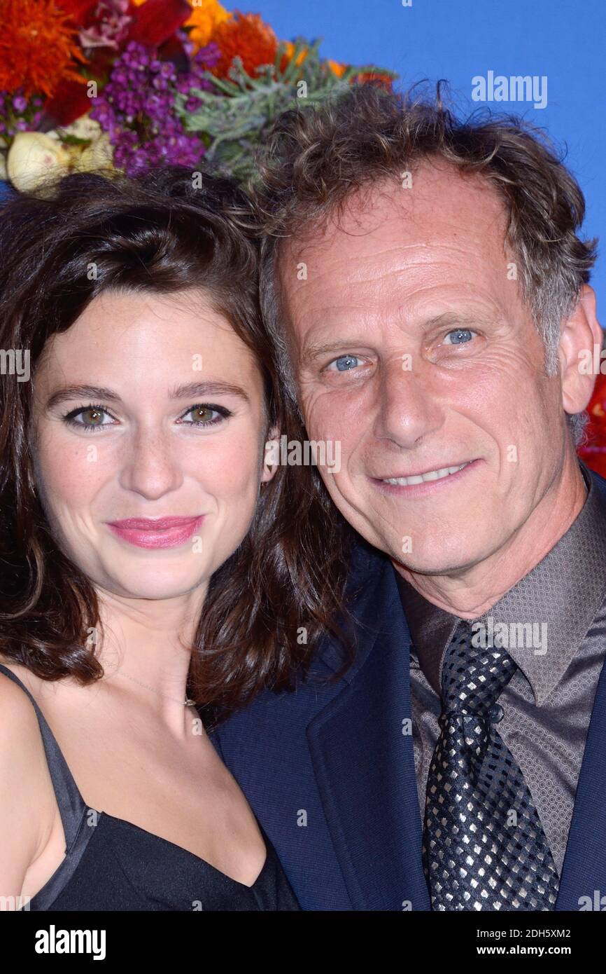 Pauline Cheviller and Charles Berling assistent au Gala de l'Opera ...