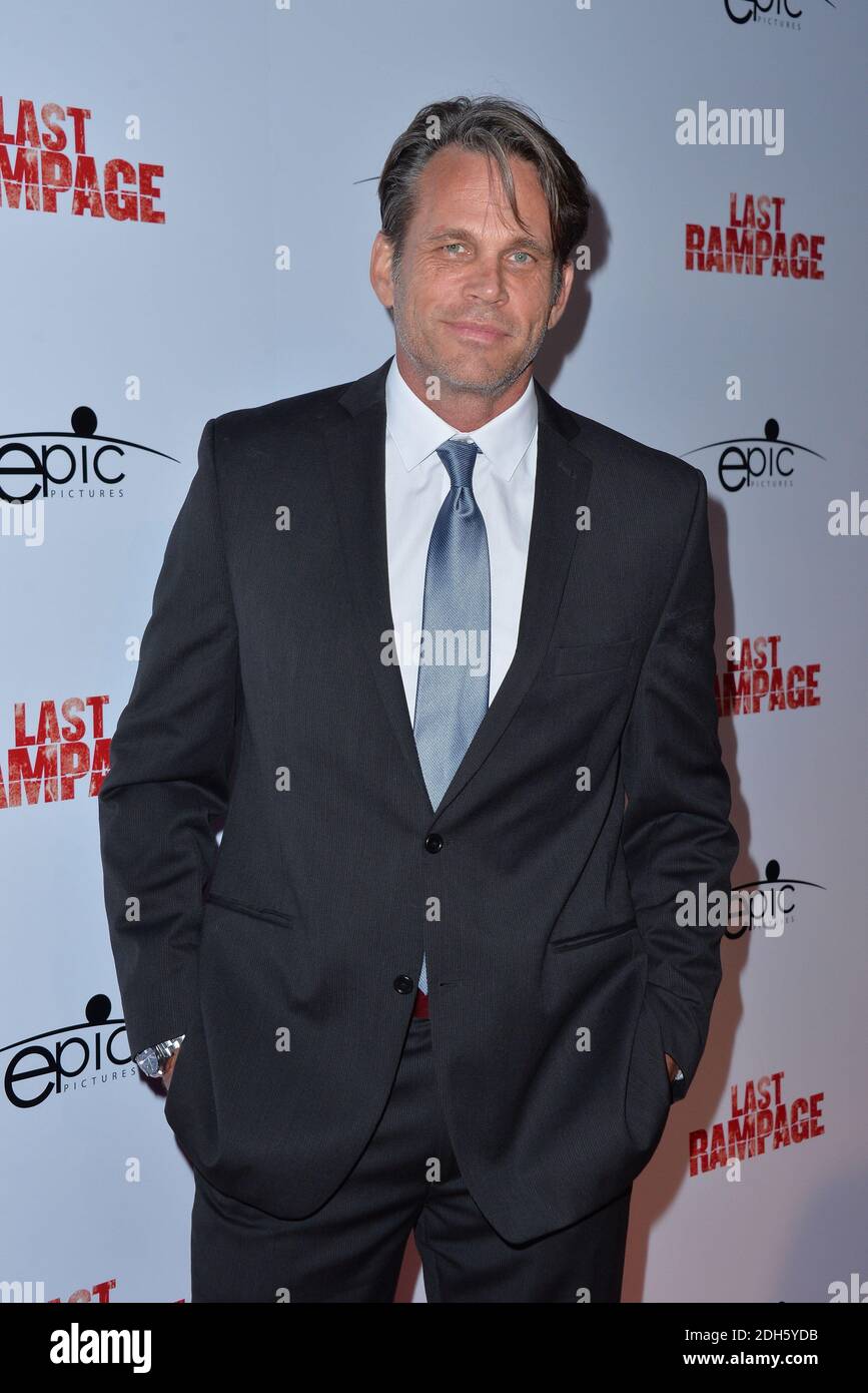 Chris Browning attends the Premiere of Epic Pictures 'Last Rampage' at ...