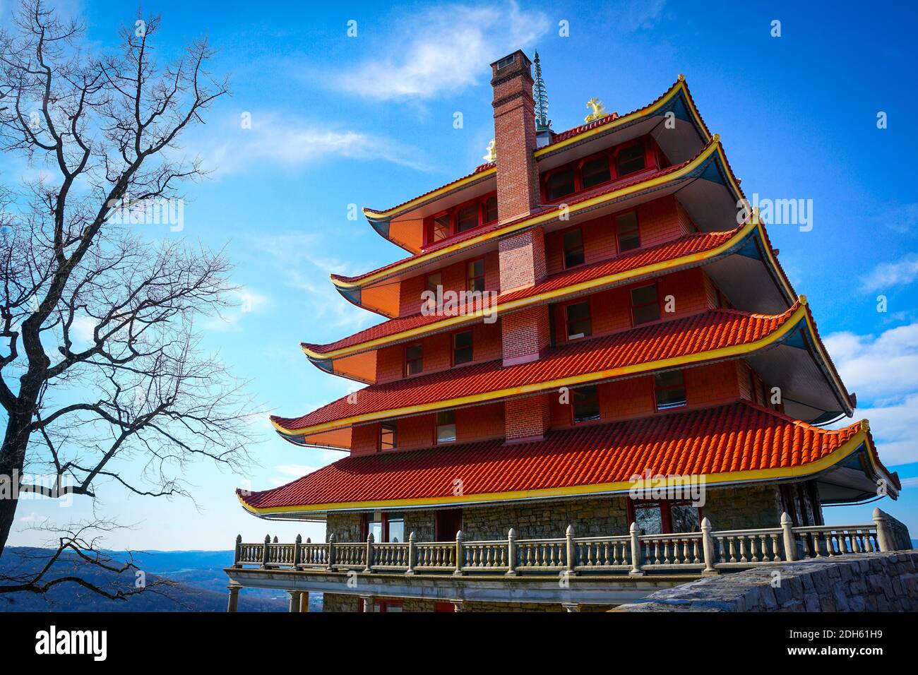 The Pagoda, Reading, Pennsylvania Stock Photo - Alamy
