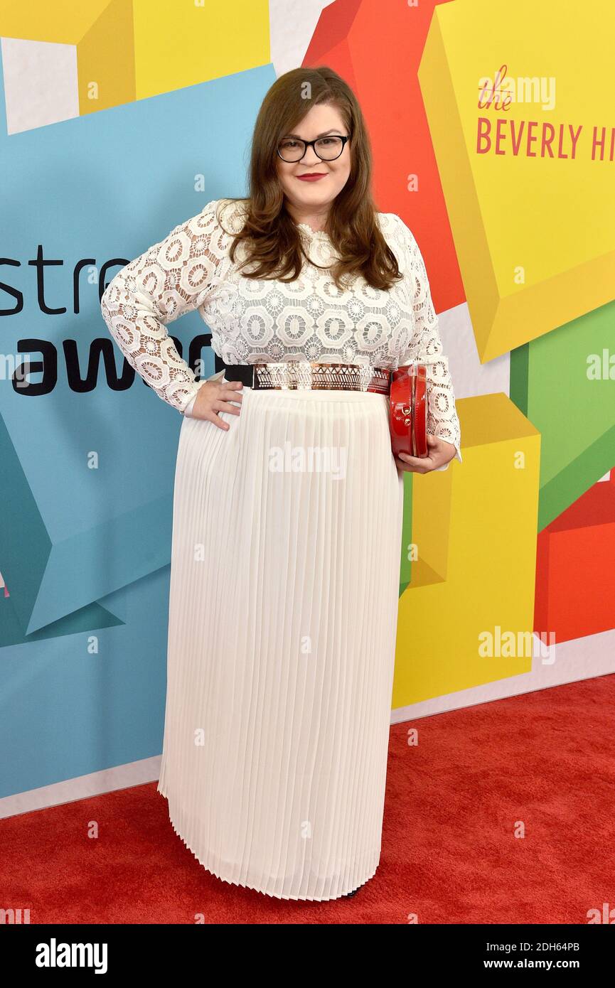Kristin Chirico attends the 2017 Streamy Awards at The Beverly Hilton ...