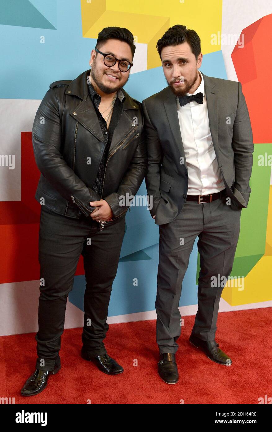 Andrew Garcia and Chester See attend the 2017 Streamy Awards at The ...