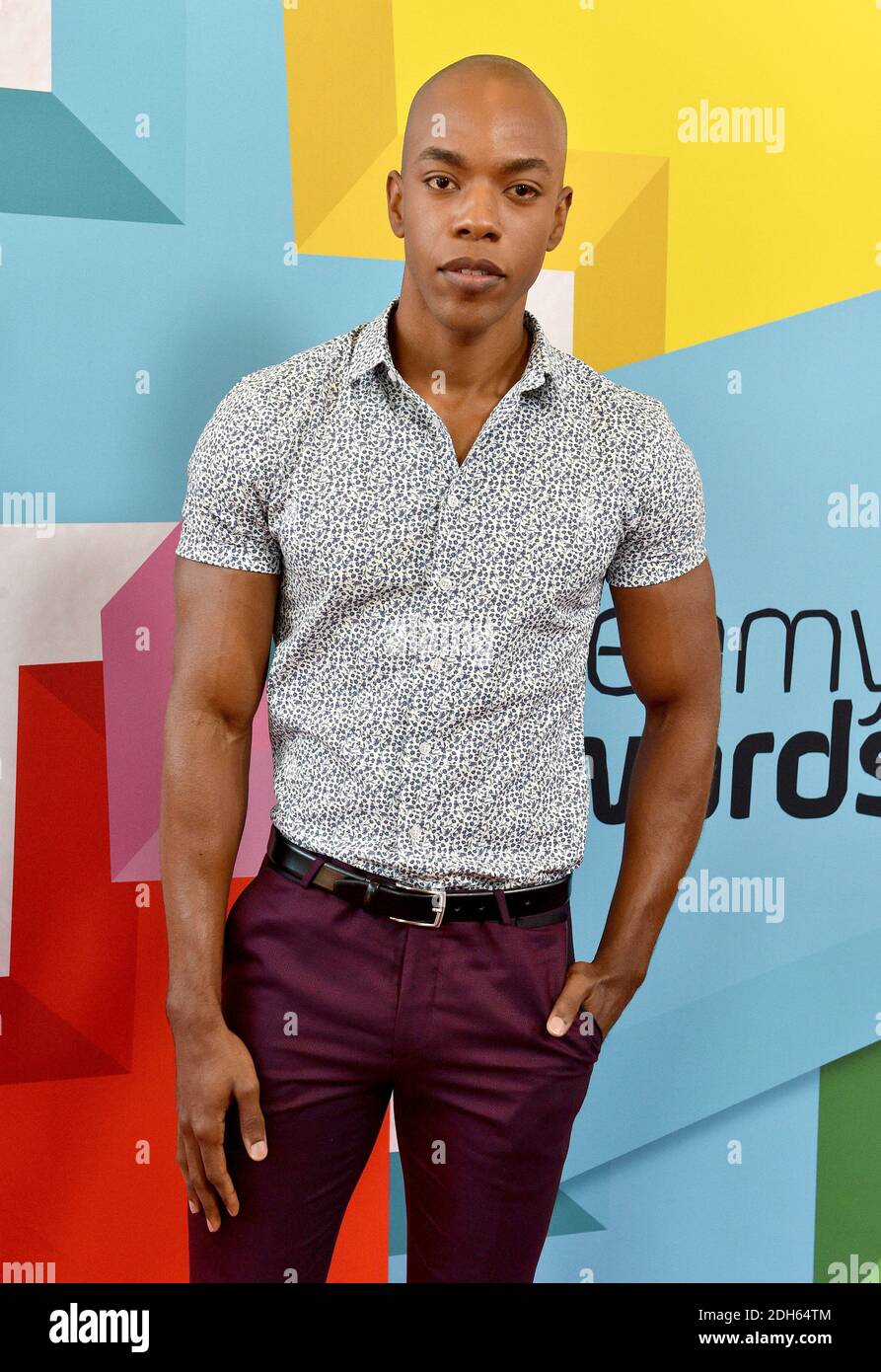 Emile Ennis Jr attends the 2017 Streamy Awards at The Beverly Hilton ...