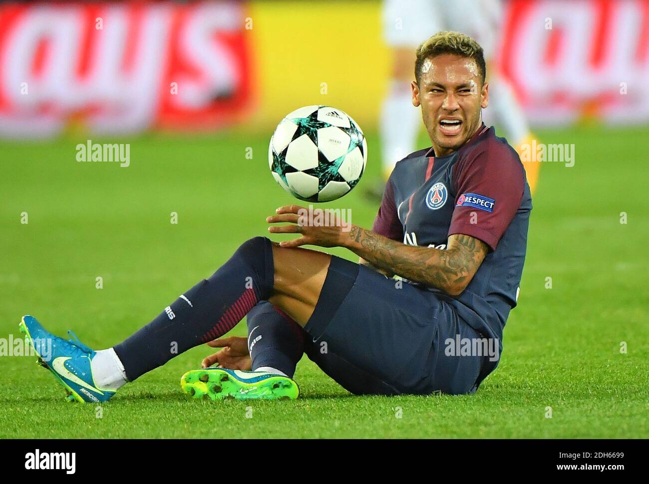 Paris Saint Germain's Neymar Jr during the UEFA Champions League, Group ...