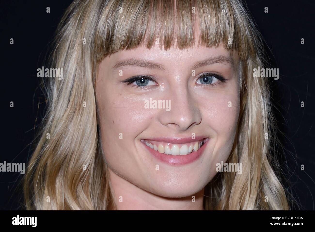 Kate Foley arriving at the Carven Fashion Show as part of Paris Fashion ...