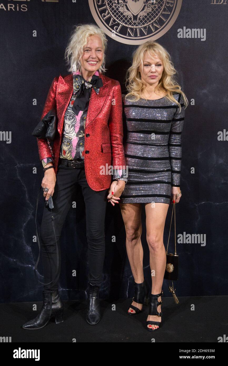 Ellen von Unwerth and Pamela Anderson attends the L'Oreal Paris X ...