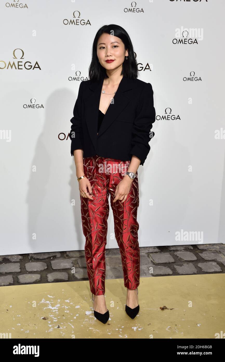 Alice Gao attending Her Time Omega photocall as part of the Paris ...