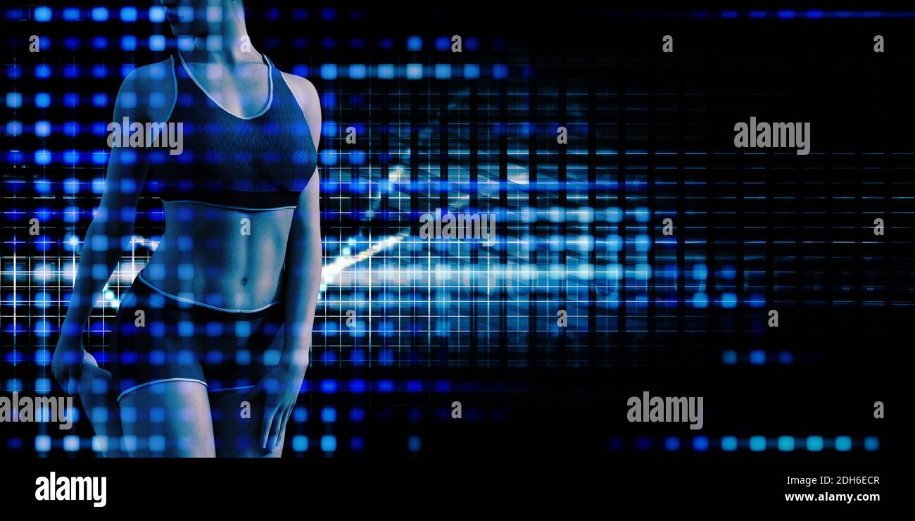 Fitness Presentation Background Stock Photo - Alamy