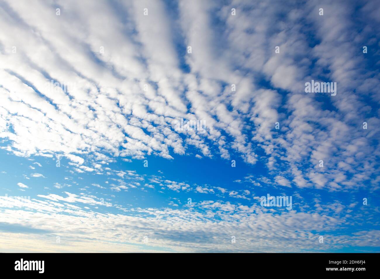 Cirrocumulus clouds in dusk hi-res stock photography and images - Alamy