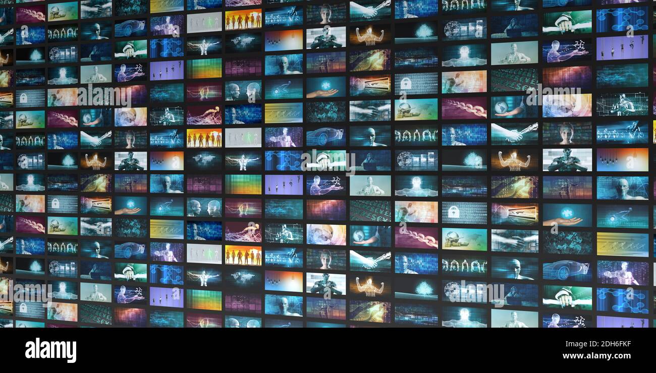 Media telecommunications hi-res stock photography and images - Alamy