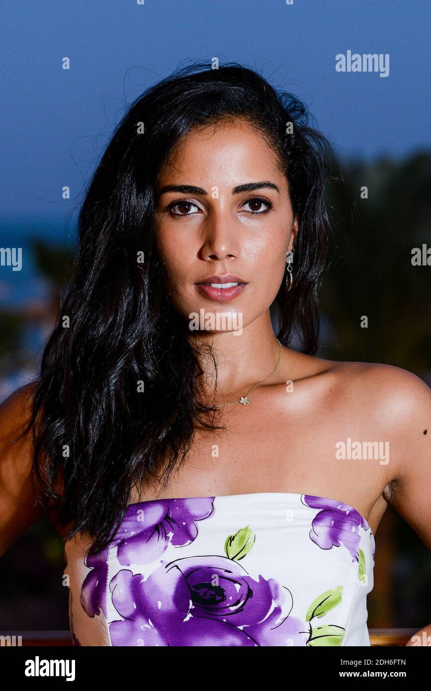 Exclusive - Moroccan actress Nadia Kounda poses at El Gouna, Egypt, on ...