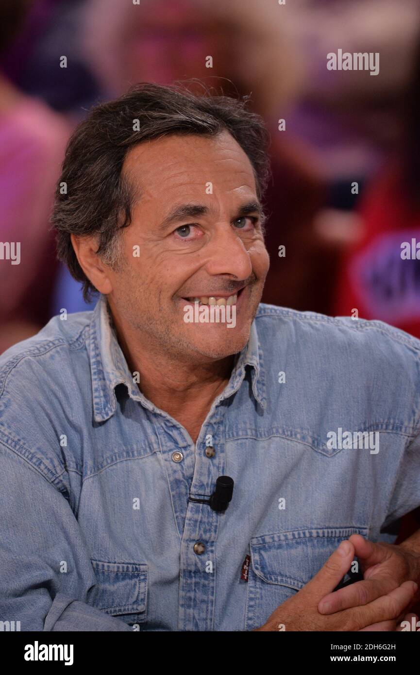 Nicolas Vanier at the taping of the TV show Vivement Dimanche on ...