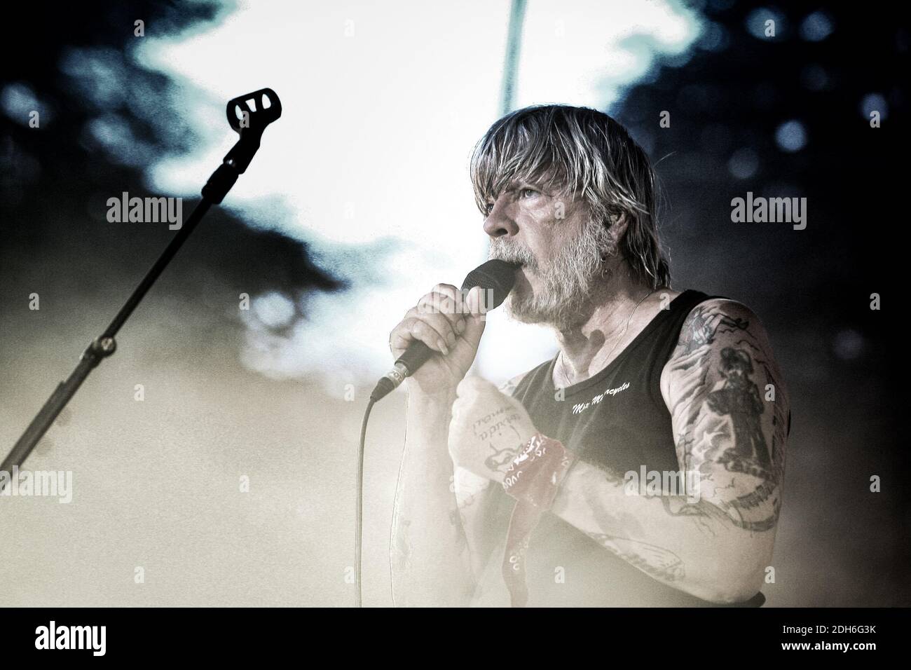 French singer Renaud Sechan, better known as Renaud, performs during ...