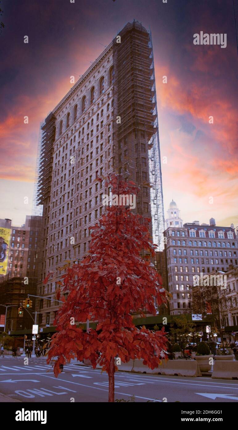 Flatiron building construction hi-res stock photography and images - Alamy