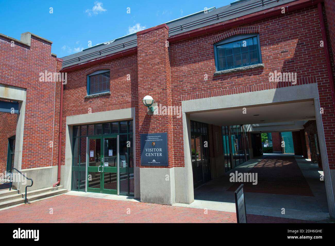 Salem Maritime National Historic Site visitor center at Historic Salem ...