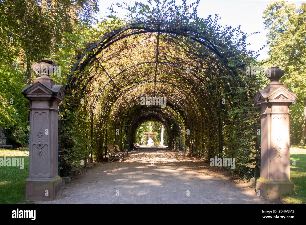 Parc de I'Orangerie Castle Strasbourg Stock Photo - Alamy