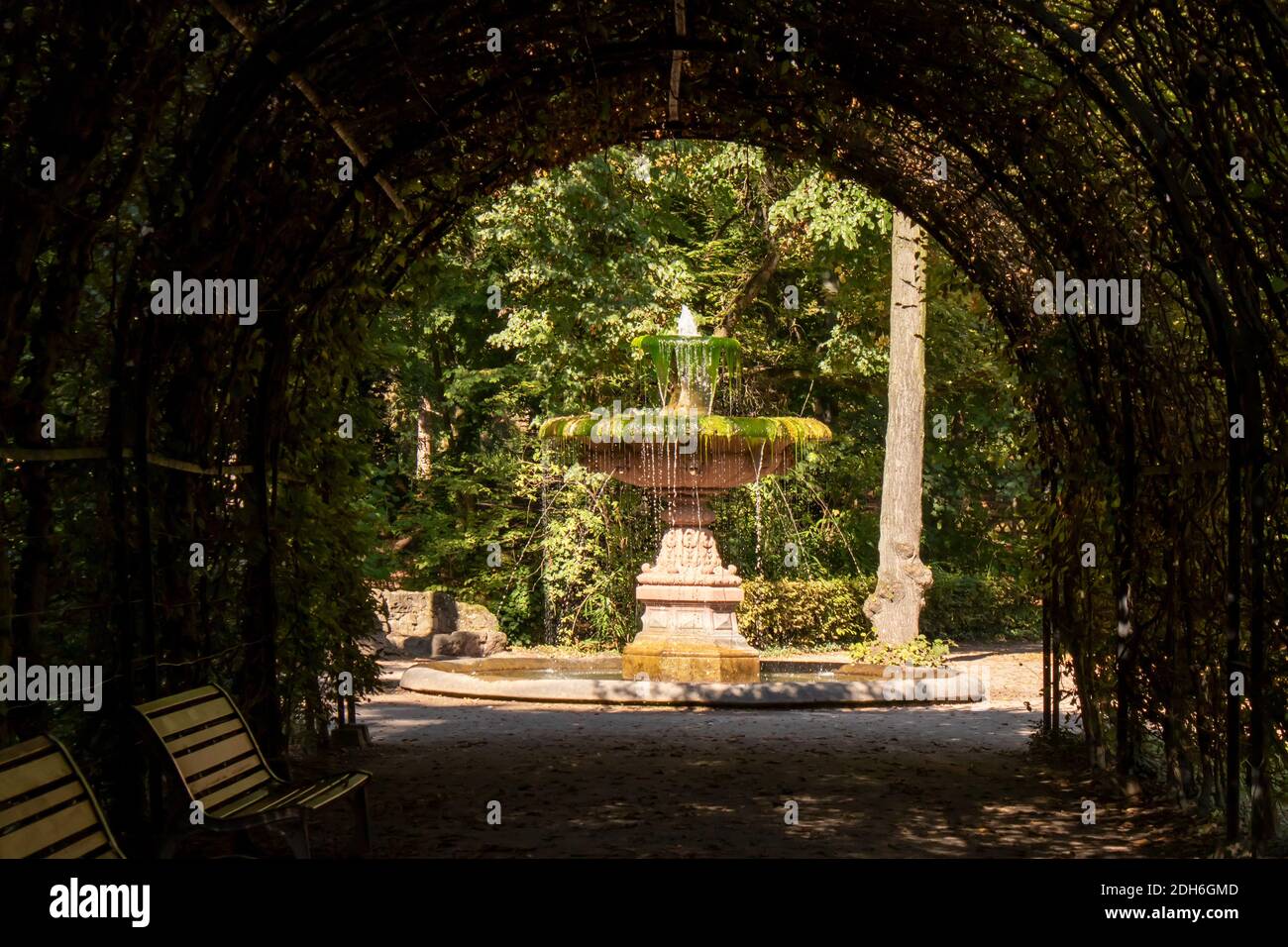 Parc de I'Orangerie Castle Strasbourg Stock Photo - Alamy