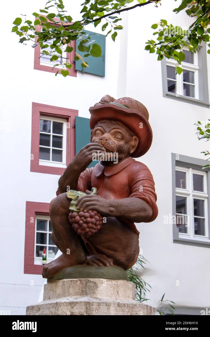 The little fairground monkey Basel Stock Photo - Alamy