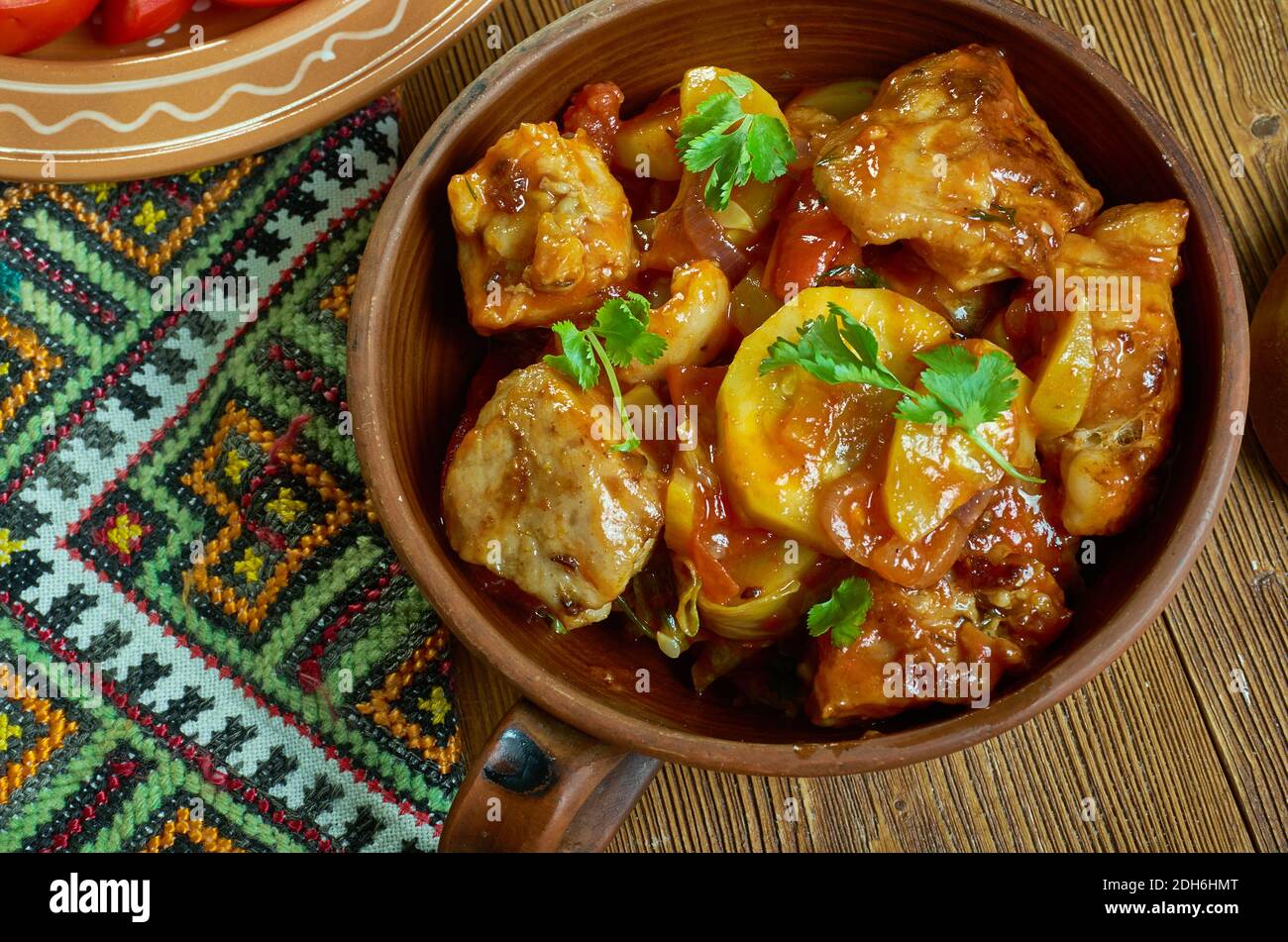 Bulgarian Svinsk or Kavarma Piloshka Stock Photo - Alamy