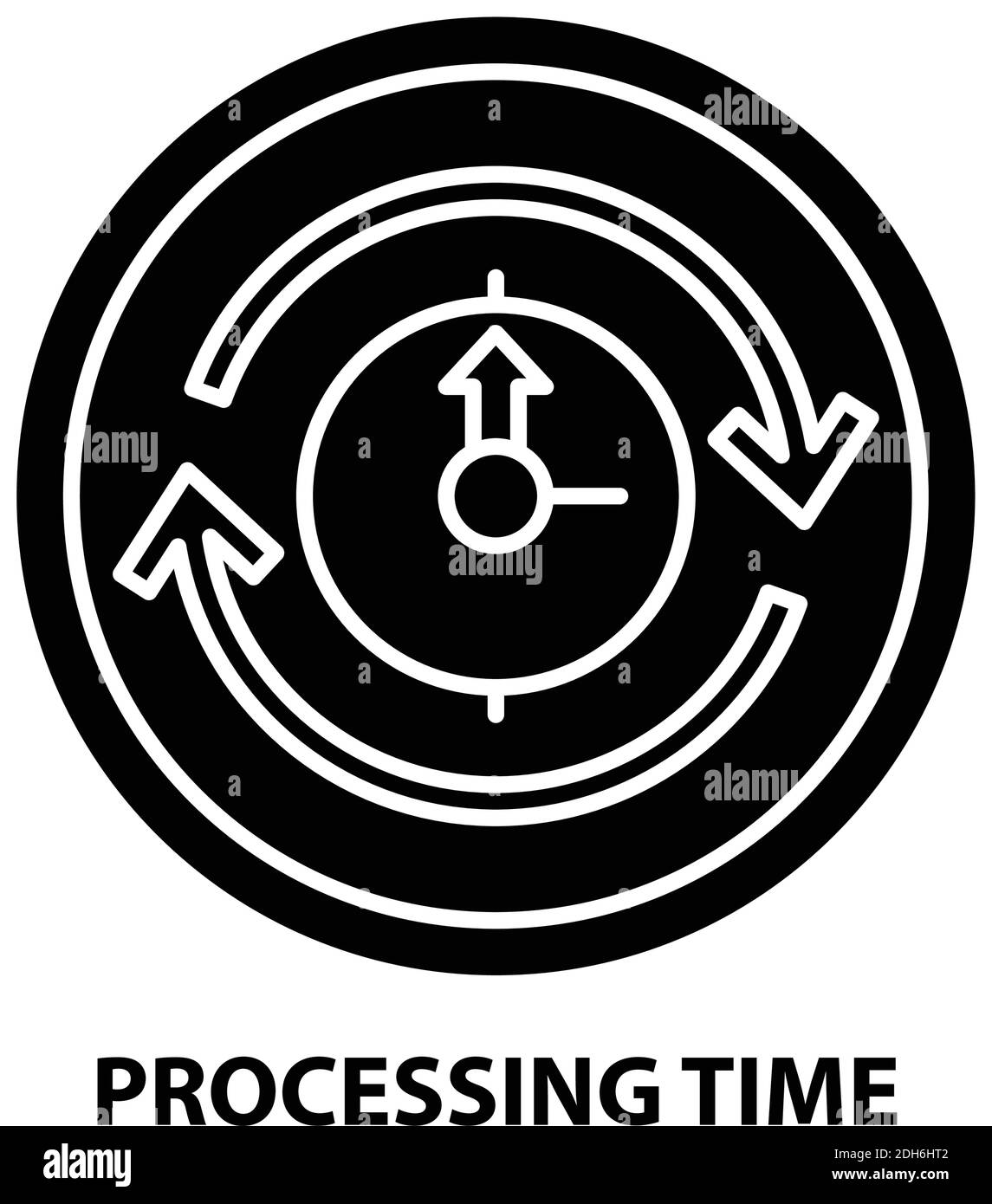 Timeline concept time clock Black and White Stock Photos & Images - Alamy