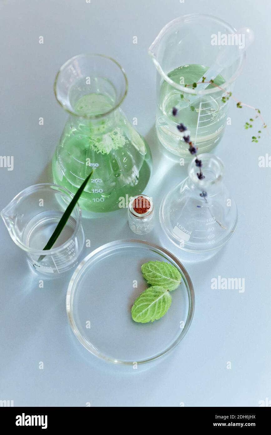 Sample bottles in science lab hi-res stock photography and images - Alamy