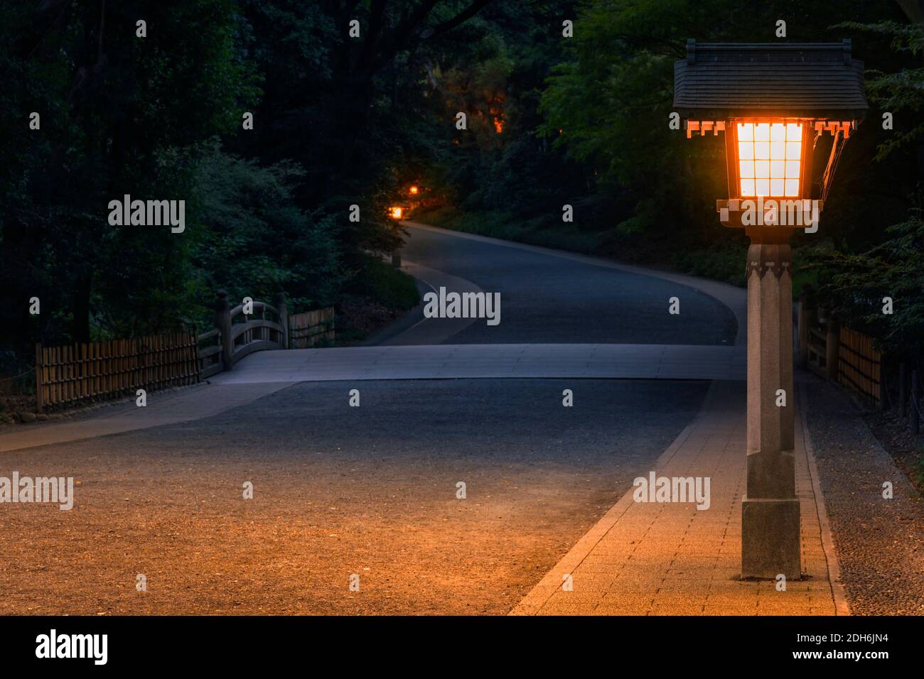 shibuya, japan - december 10 2020: Night view of a Japanese Toro ...