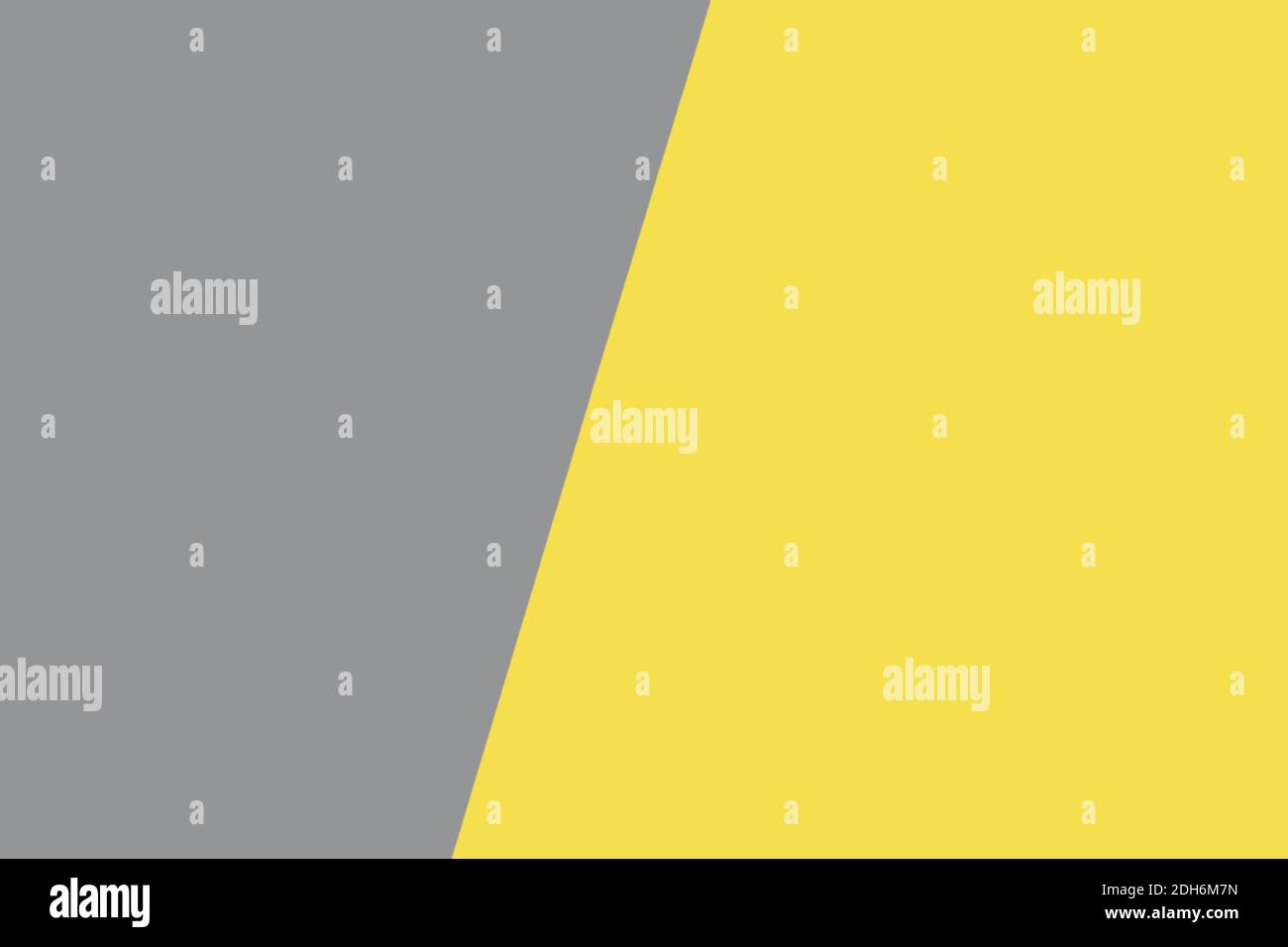 Double color gray and yellow modern flat lay backgound. Top view, flat ...