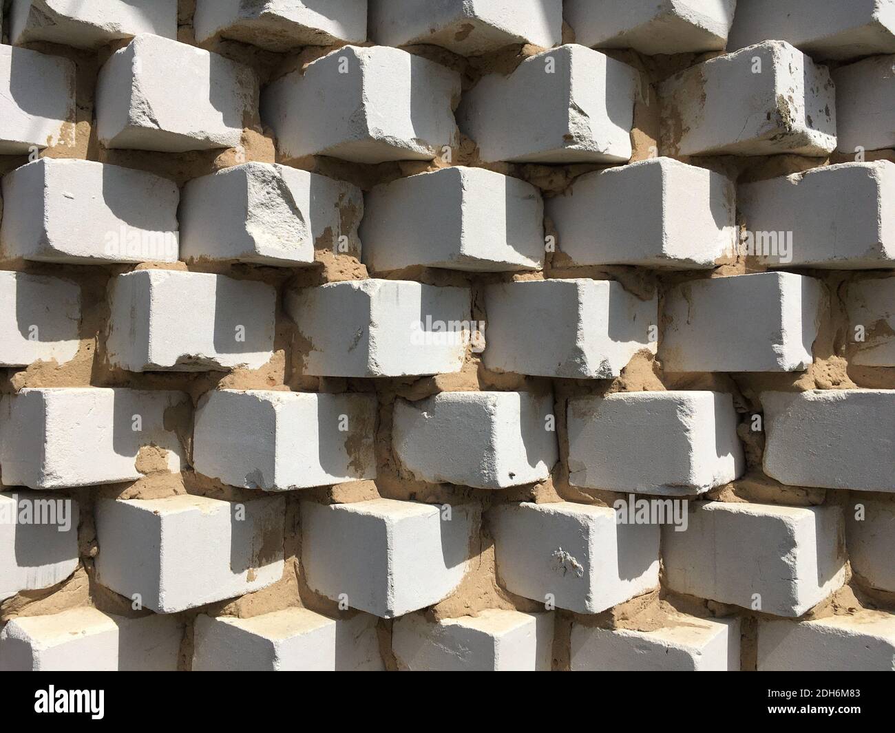 Aged grunge concrete blocks texture. Concrete back Stock Photo - Alamy
