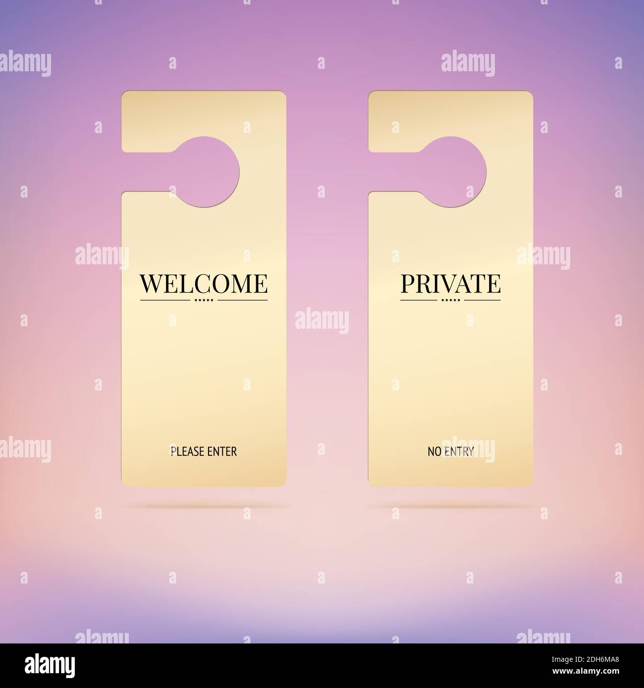 Entry tag Stock Vector Images - Alamy