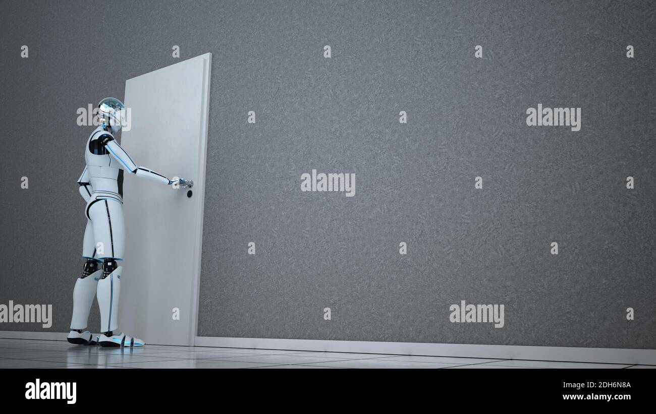 Technology innovation door hi-res stock photography and images - Alamy