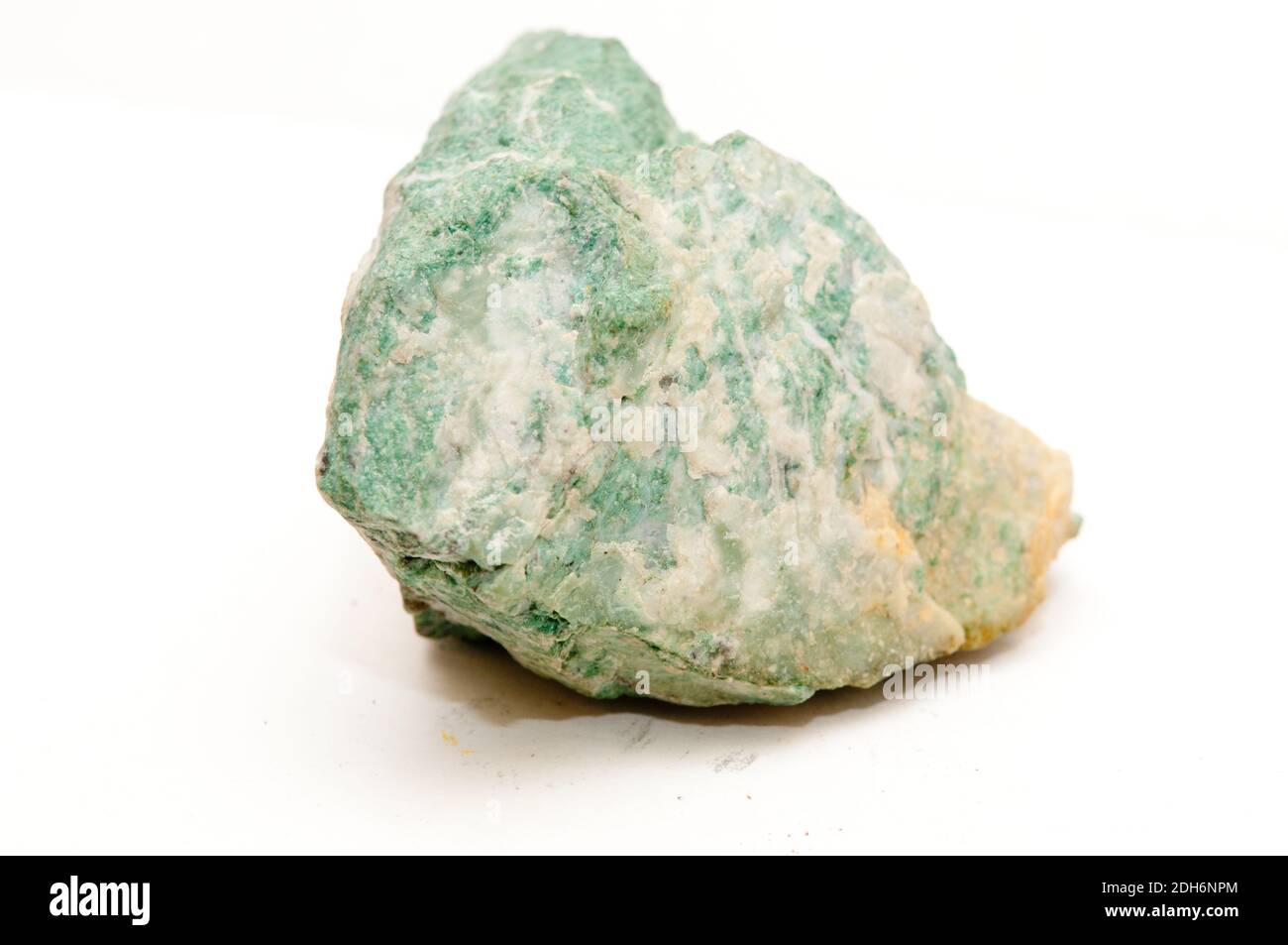 garnierite rare earth mineral sample Stock Photo - Alamy