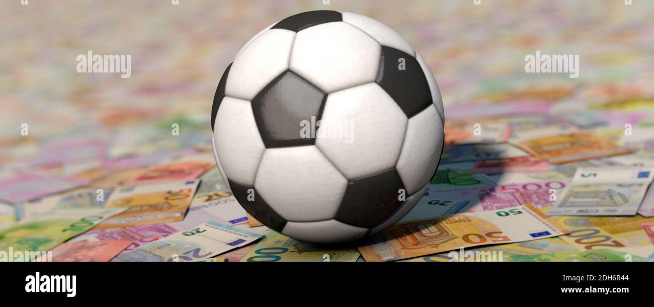 Football and money Stock Photo - Alamy