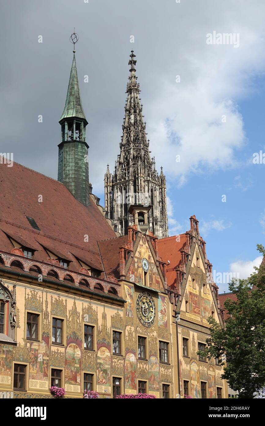 Town hall in ulm hi-res stock photography and images - Alamy