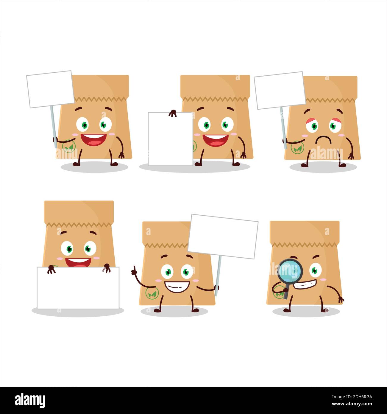 Recycle Paper Cartoon