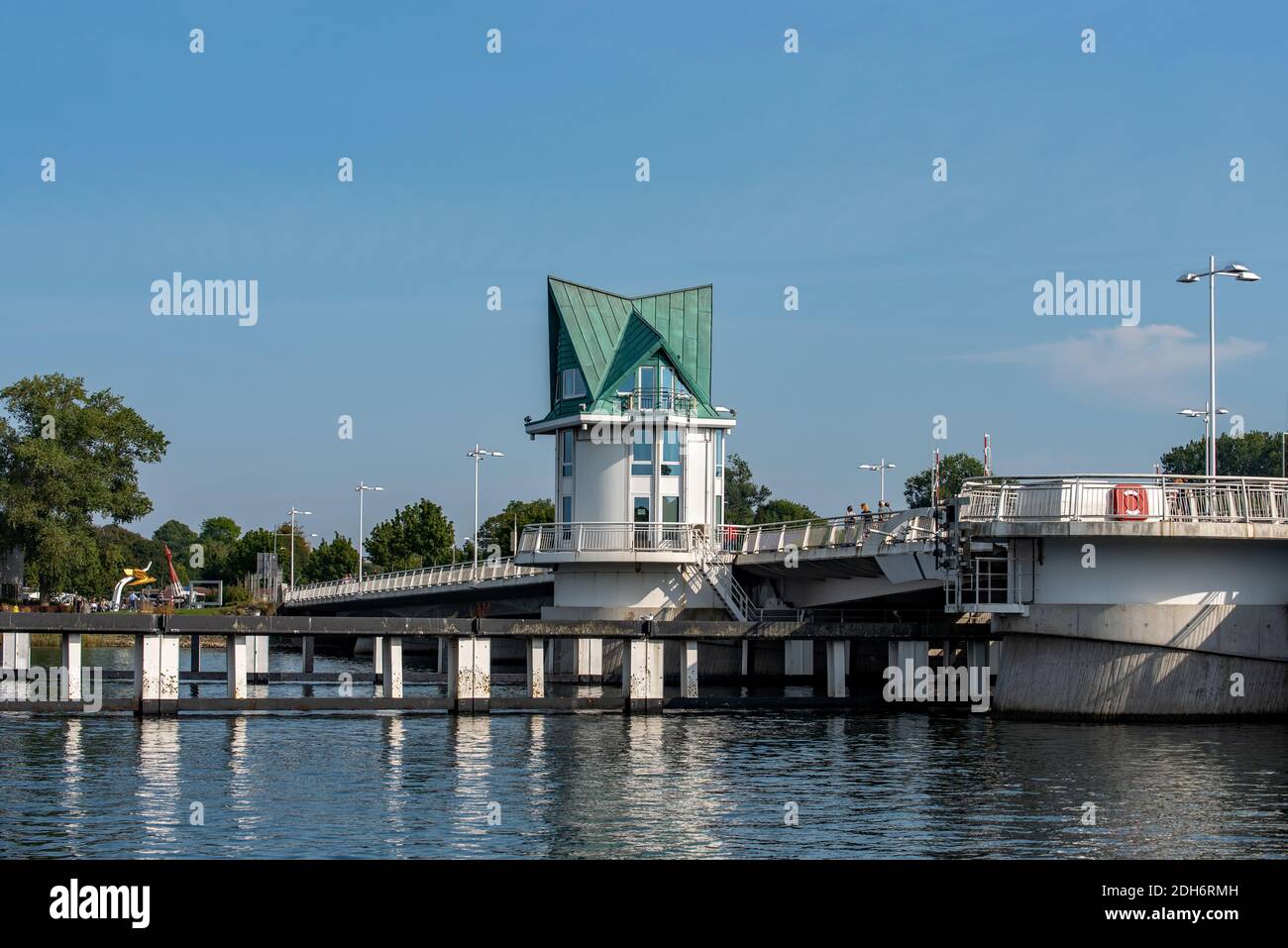 Bascule bridge kappeln hi-res stock photography and images - Alamy