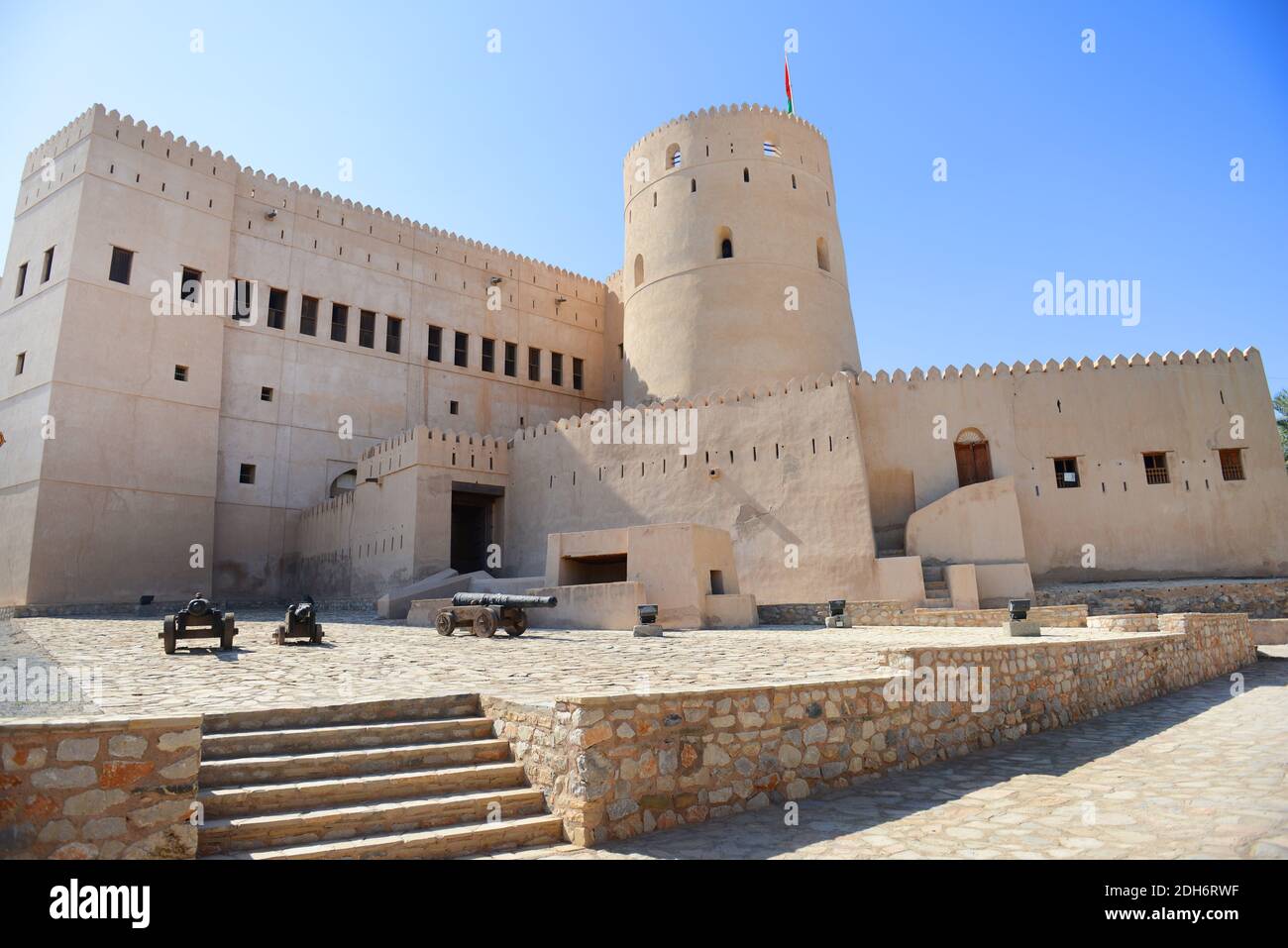 Al Rustaq Fort in Oman Stock Photo - Alamy