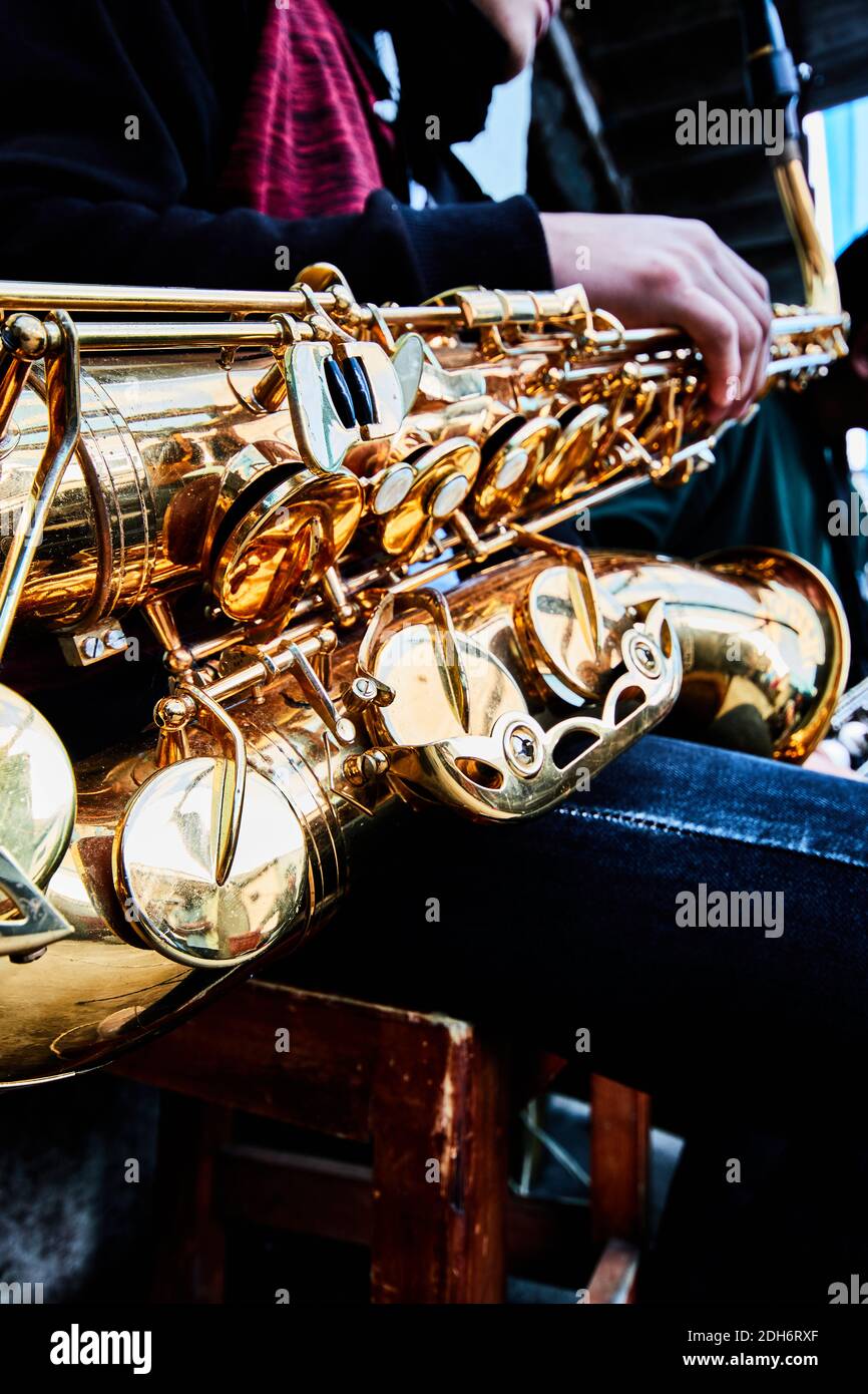 Saxo alto hi-res stock photography and images - Alamy