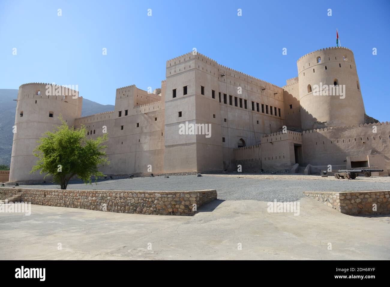 Al Rustaq Fort in Oman Stock Photo - Alamy