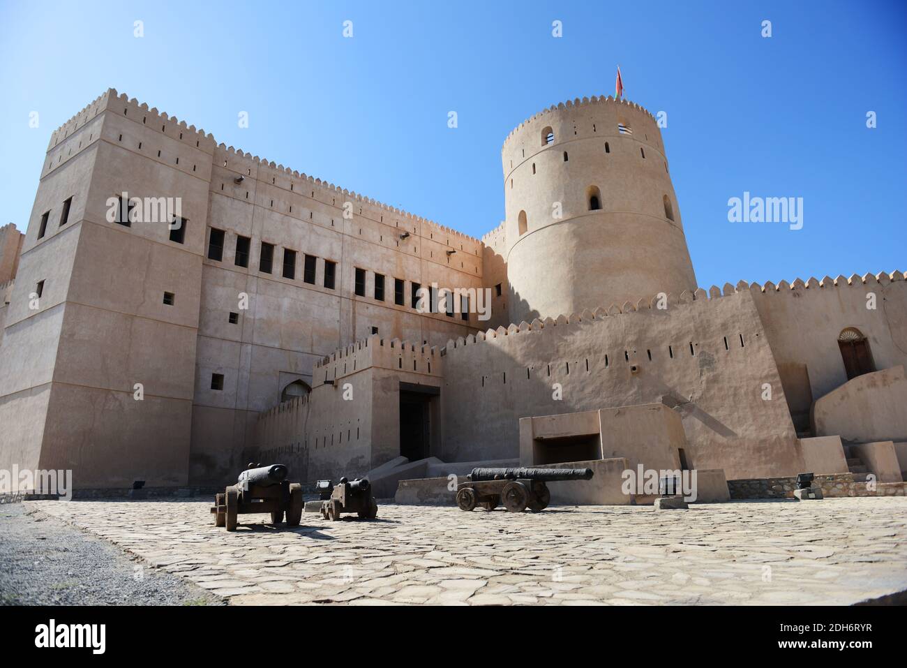 Al Rustaq Fort in Oman Stock Photo - Alamy