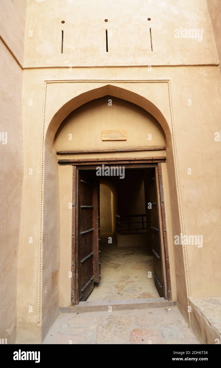 Al Rustaq Fort in Oman Stock Photo - Alamy
