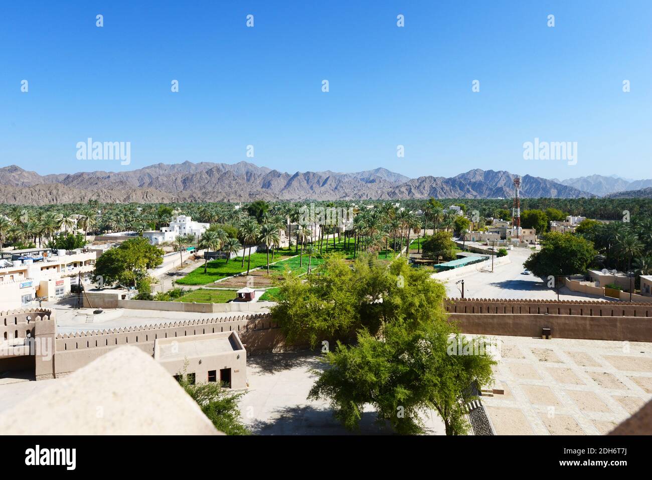 Al Rustaq Fort in Oman Stock Photo - Alamy